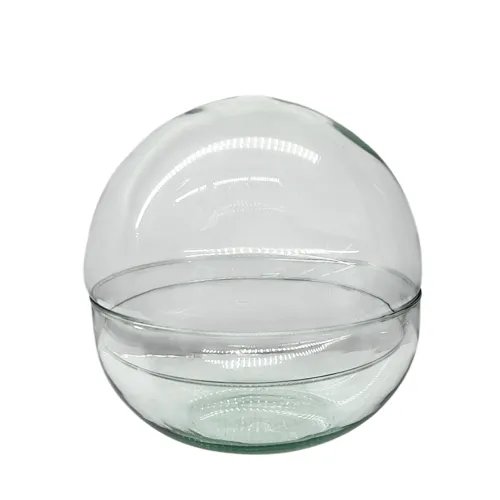 Medium Globe Glass Container